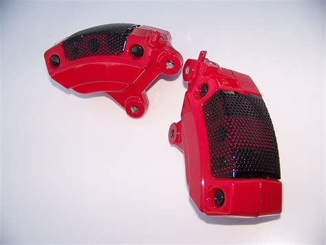 2008 2021 TOURING CALIPERS RED AND BLACK Willy Shiny