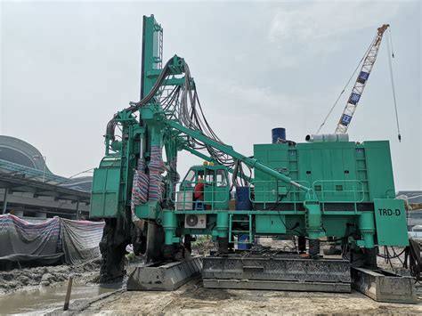 上工机械 Trd 70d 工法机上工连续墙钻机trd 70d参数报价图片 中国路面机械网