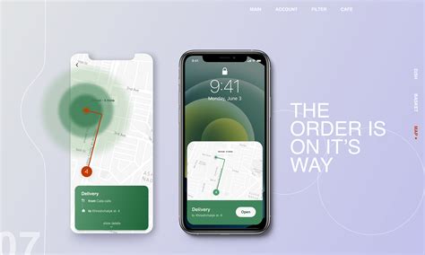 Delivery Mobile App UX UI Design On Behance
