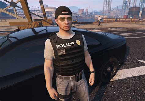 Lspd Bulletproof Vest Retexture For Eup 1 1 Gta 5 Mod