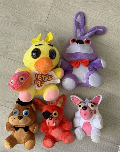 Мягкая игрушка фокси, бони,чика из пять ночей с фредди fnaf фнаф ...