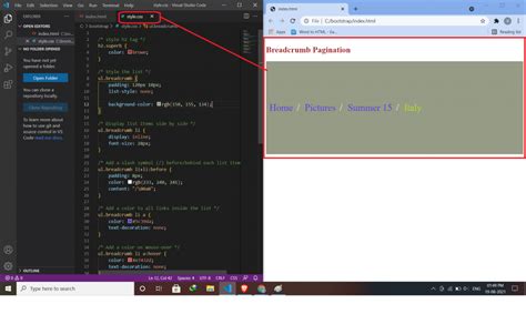 Bootstrap Component Breadcrumb Scmgalaxy