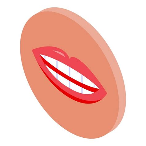 Premium Vector Articulation Development Icon Isometric Vector Mouth