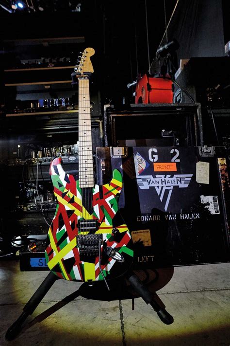 Eddie Van Halens Guitar Rig At Van Halens Final Shows Guitar World