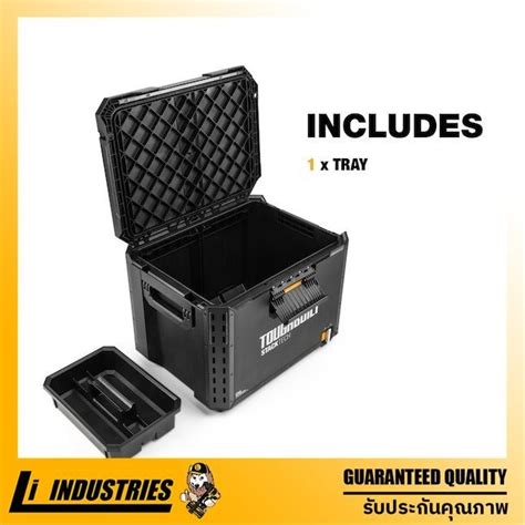 Toughbuilt Stacktech กล่องเครื่องมือช่างขนาด Xl Tb B1 B 70 Shopee Thailand