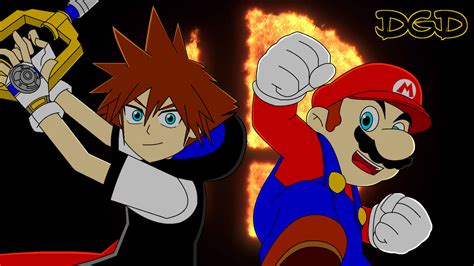 Sora Ready For Smash By Darkgolddrawings On Deviantart