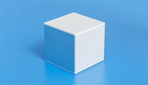 Premium Photo 3d Rendering Of Geometric Square Cube