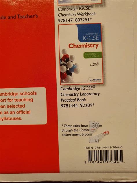 Igcse Chemistry 3rd Edition Hodder Education Hobbies And Toys Books