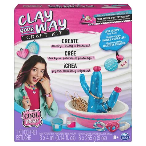 Spin Master Cool Maker Cool Maker Clay Your Way Pottery Craft Kit