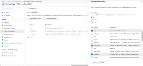 Token Configuration In Azure Ad App Registrations Now Generally