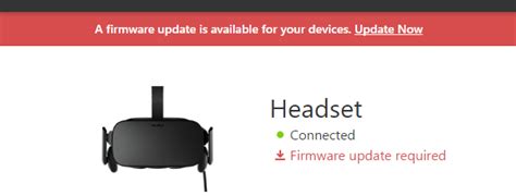 Whats This Firmware Update About R Oculus