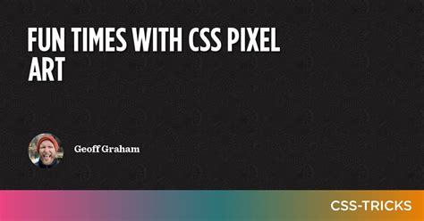 Fun Times With Css Pixel Art Rcss