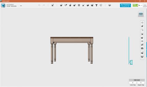 Table Asset Free 3d Model Dxf Free3d