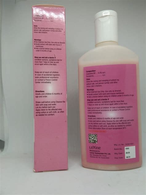 Calamine Lotion Bp Packaging Size 20 Ml Packaging Type Box At Best