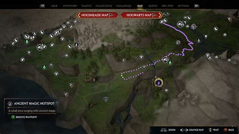 Hogwarts Legacy All Ancient Magic Hotspots And How To Solve Pro
