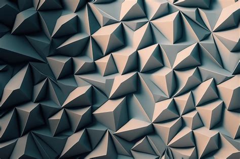 Premium Photo Abstract Geometric Background Generative Ai