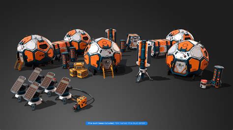 3d Mars Base Model Turbosquid 1273574