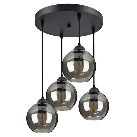 Szklana Lampa Wisząca Sufitowa Żyrandol Kule LED 5907471903876 Cena