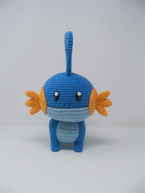 Mudkip Crochet Pattern Amigurumi Pdf Patterns English Etsy Artofit
