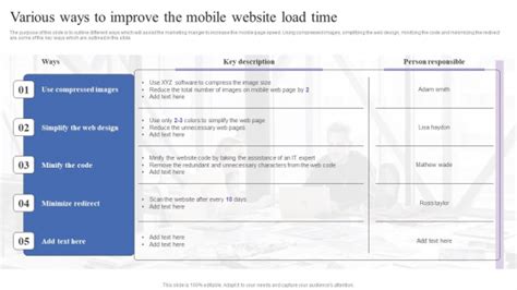 Improve Load Speed Powerpoint Templates Slides And Graphics