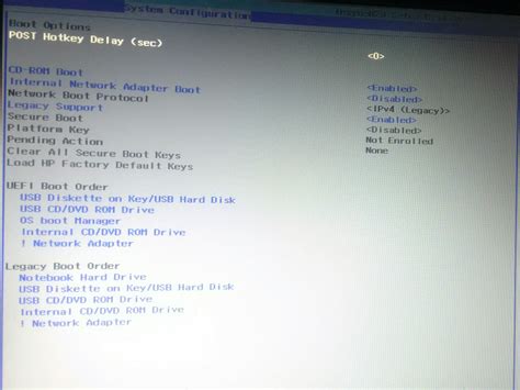 Solved Uefi Mode Problems Hp Support Community 5408059