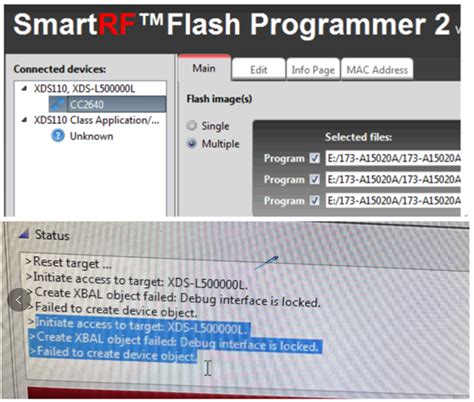 Cc2640 Debug Interface Is Lock Bluetooth Forum Bluetooth®︎ Ti