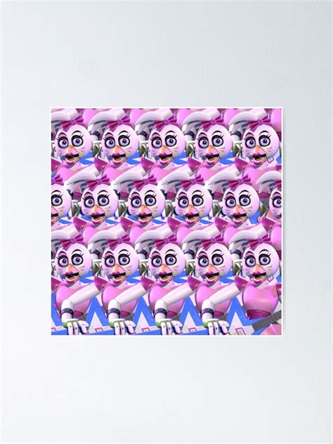 Glamrock Chica Poster For Sale By Raybound420 Redbubble