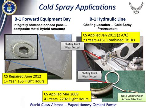 Ppt Air Force Cold Spray Applications Powerpoint Presentation Free Download Id2157608
