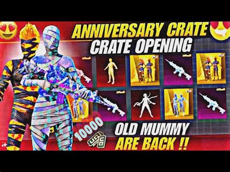 Inferno Mummy Crate Opening M416 Mummy Giveaway PUBG Mobile Mummy