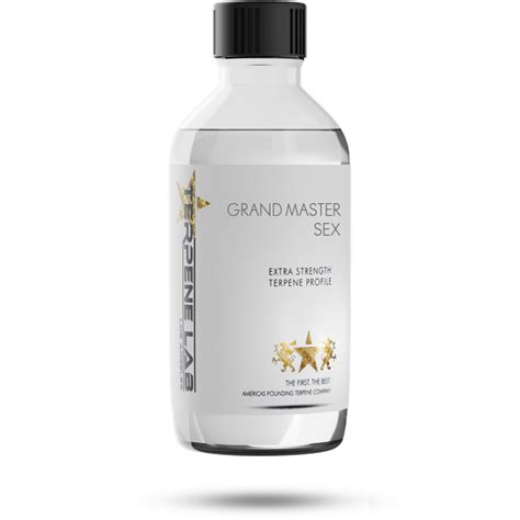 Grand Master Sex Terpene Profile New Crystal Clear Series 1 Live Terpene Blend Modifier