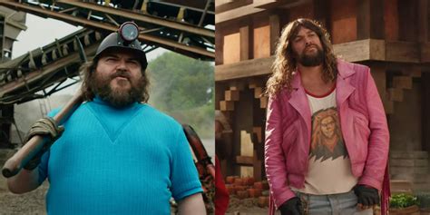 Jason Momoa And Jack Black Star In Live Action ‘minecraft Movie Watch The Official Trailer
