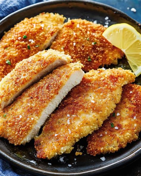 Crispy Chicken Schnitzel Recipe Weeknight Recipes