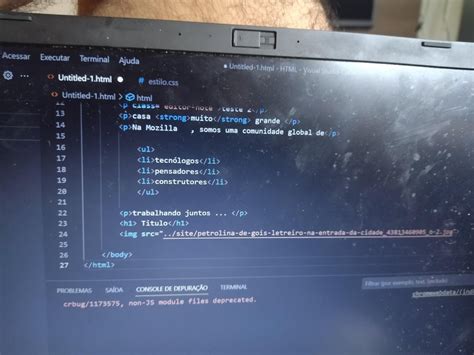 Estou Começando A Aprender A Programar E Deu Erro Na Localhost 8080