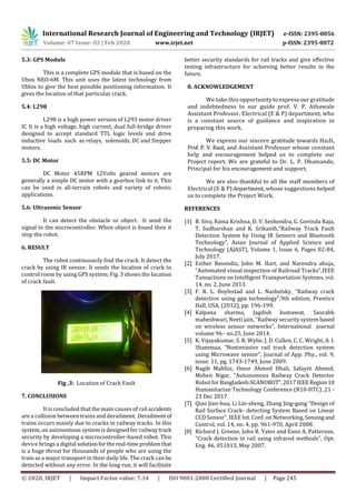 Irjet Automatic Detection Of Crack Fault In Railway Track Pdf