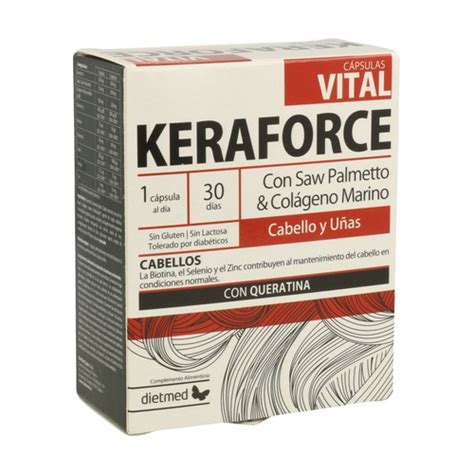 Comprar Keraforce Vital 30 cápsulas Dietmed Naturitas