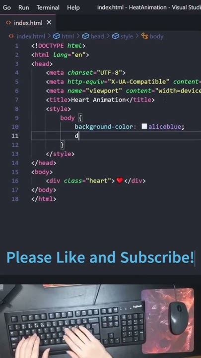 Css Heart Animation ️ Youtube