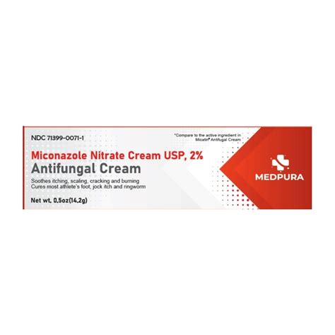Miconazole Nitrate 2 Cream 05 Oz Mcguff