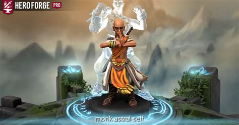 Monk Astral Self Made With Hero Forge