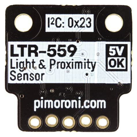 ltr 559 light and proximity sensor breakout pishop ca