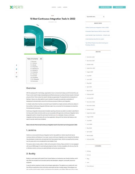 Ppt 10 Best Continuous Integration Tools In 2022 Powerpoint Presentation Id 11016866