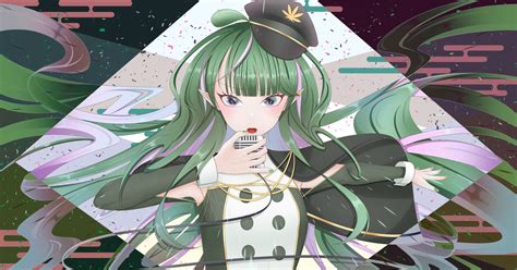 台灣vtuber 畫個橫幅 天悠きらせのイラスト Pixiv