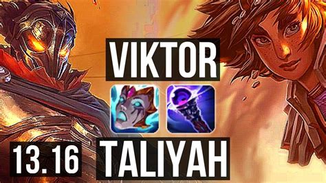 Viktor Vs Taliyah Mid M Mastery Games Legendary Na Grandmaster