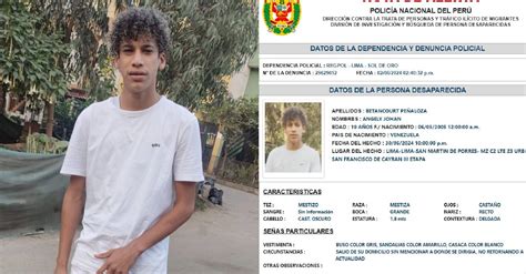 SMP joven venezolano lleva desaparecido cinco días