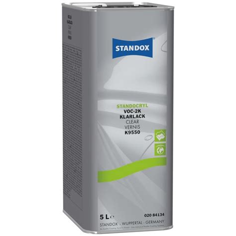 Standocryl 2K VOC Klarlack K9550 5L Carrosserie Shop Ch SA