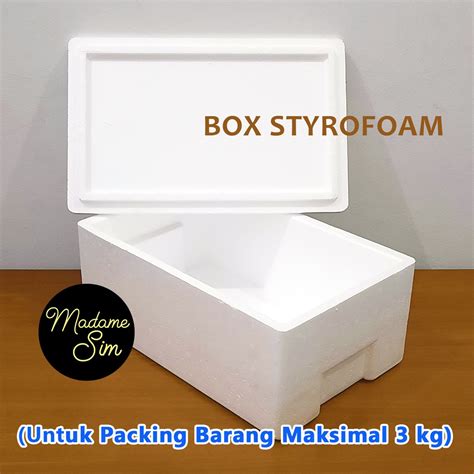 Jual Box Styrofoam Packing 3 Kg Shopee Indonesia