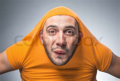 Funny Guy Man Stock Image Colourbox