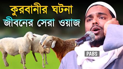 কুরবানীর ঘটনা যুবকদের কাঁদানো ওয়াজ পীরজাদা আব্বাস সিদ্দিকী Pirzada