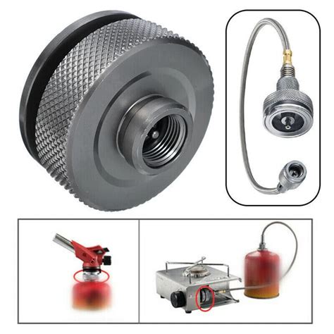ADAPTATEUR DE BOUTEILLES de gaz cartouche de gaz camping cuisinière buse adaptateur