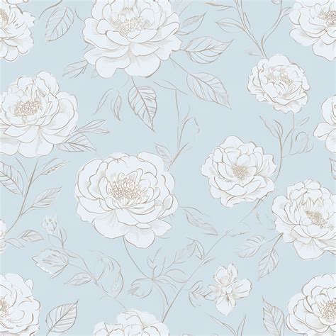 Elegant Gold Floral Damask Pattern On Charcoal Background Seamless