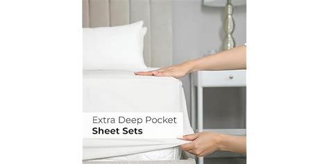Cgk 6 Piece Extra Deep Sheet Set